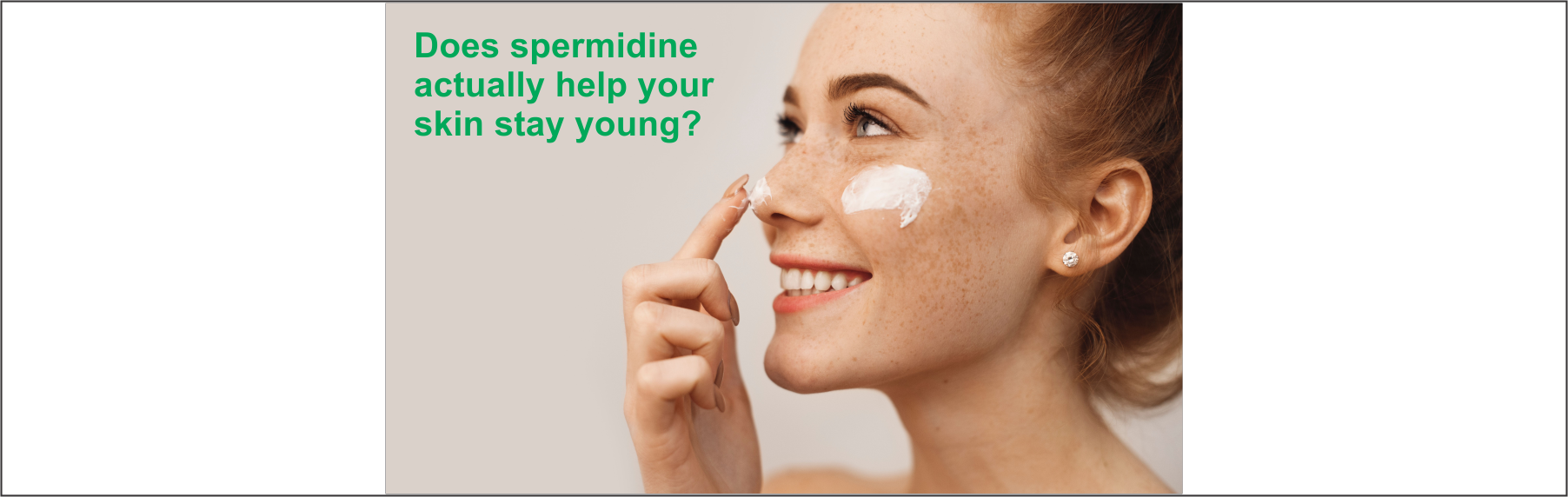 Discover the Incredible Benefits of Spermidine Gel for Skin – The ...