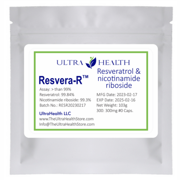 300E-RR, Resveratrol and NR, NAD+ Boosting Supplement – The UltraHealth ...